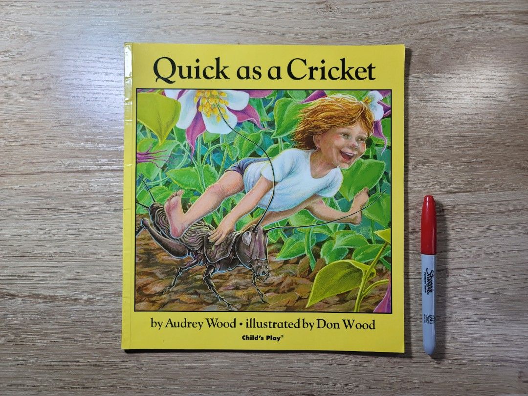 Quick As A Cricket, Hobbies & Toys, Books & Magazines, Children's Books ...