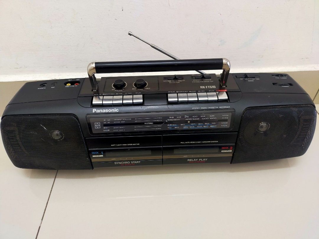 RADIO PANASONIC RX-FT510, Audio, Other Audio Equipment on Carousell