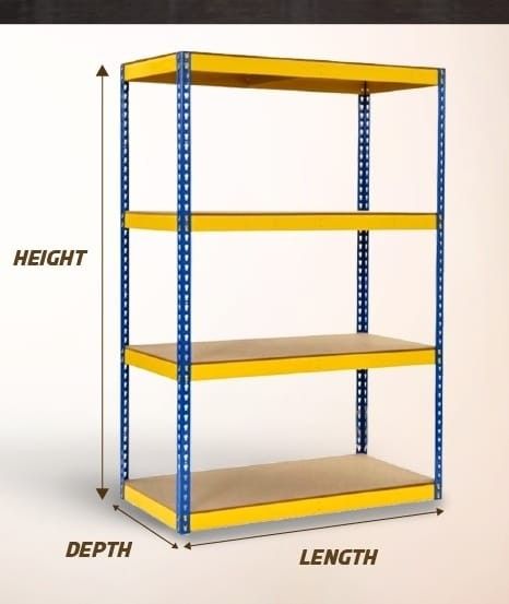 Rak besi Boltless Heavy duty, Furniture & Home Living, Home Improvement ...