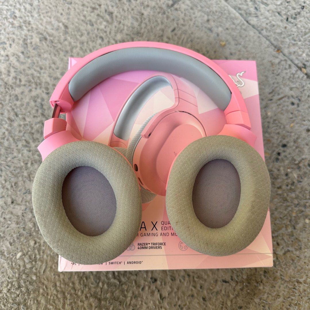 Razer Barracuda X Wireless Gaming Headset Pink, Audio, Headphones ...