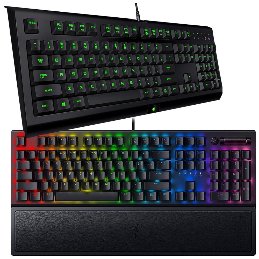 Razer Cynosa Pro Razer Blackwidow V3 green switch keyboards, Computers ...