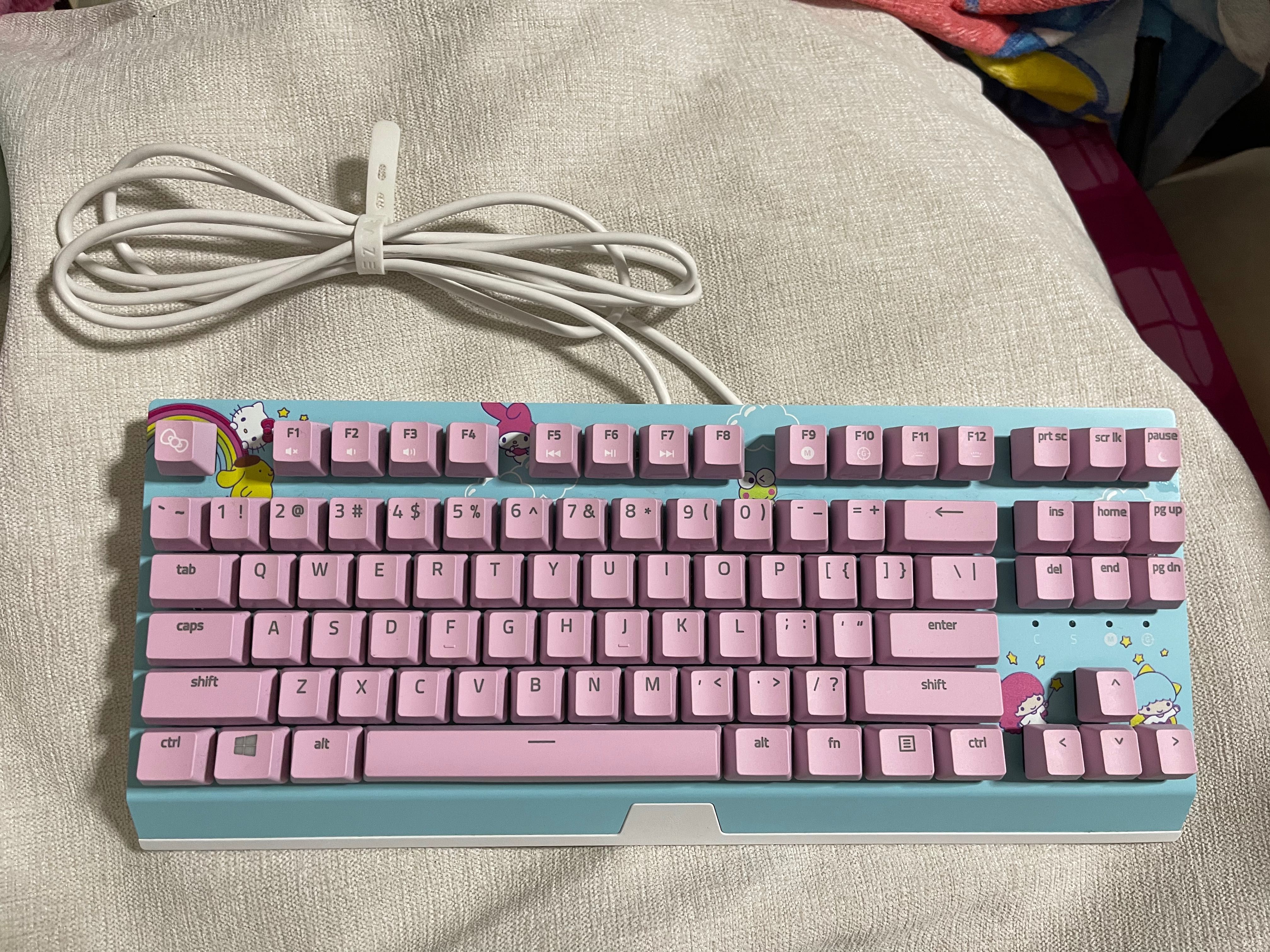 Razer Hello Kitty Keyboard Computers And Tech Parts And Accessories Computer Keyboard On Carousell