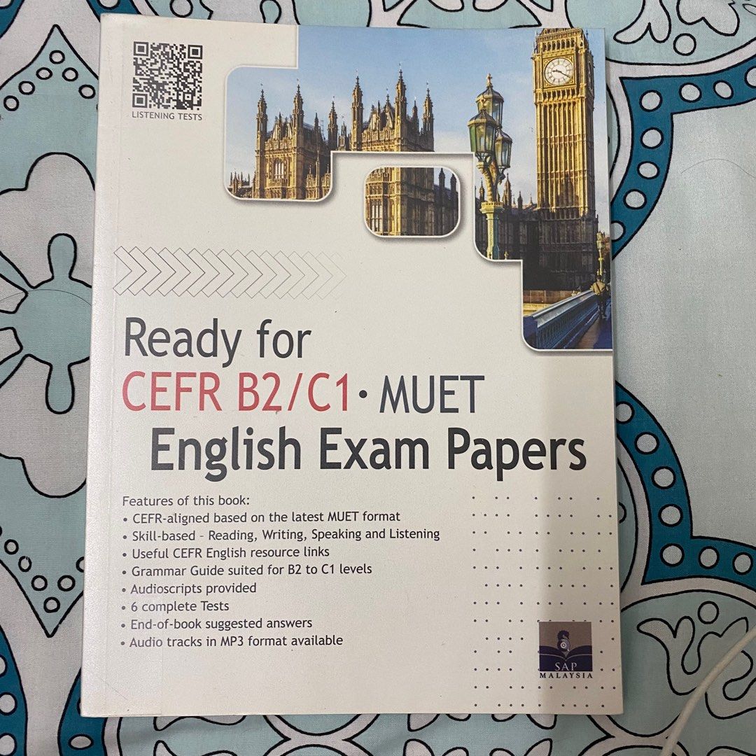 Ready for CEFR B2/C1- MUET English Exam Papers, Hobbies & Toys, Books ...