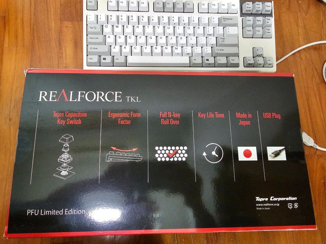 Realforce R2 PFU Limited edition TKL, Computers & Tech, Parts ...