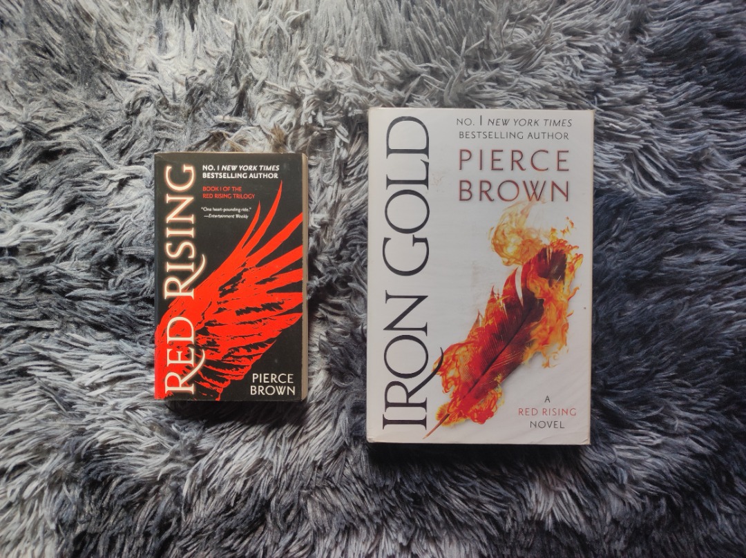 Red Rising, Iron Gold on Carousell