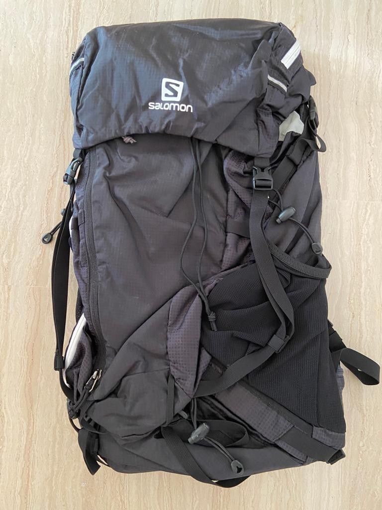 Salomon hiking backpack, Men's Fashion, Bags, Backpacks on Carousell