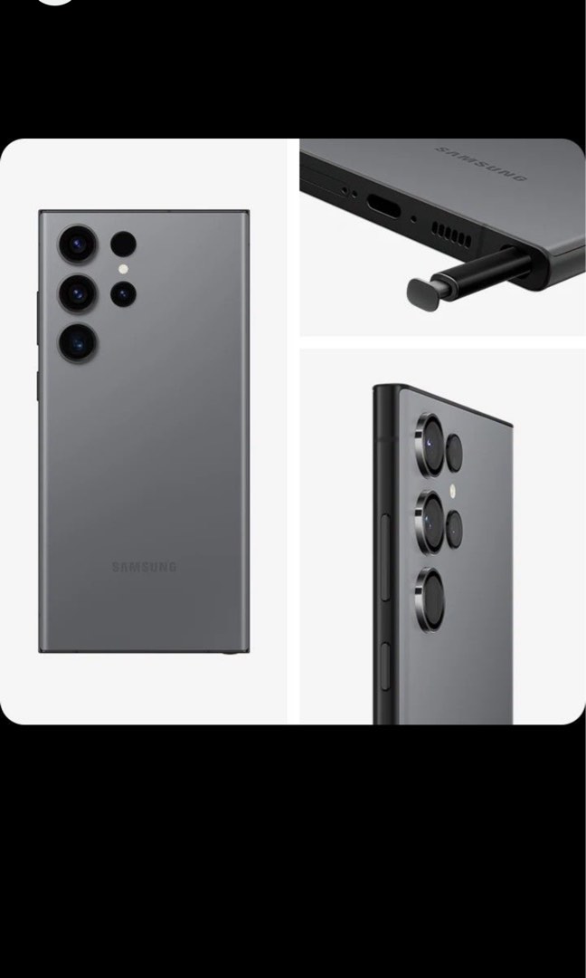 Samsung S23 Ultra 256GB Exclusive (Online Graphite Color, Mobile Phones ...