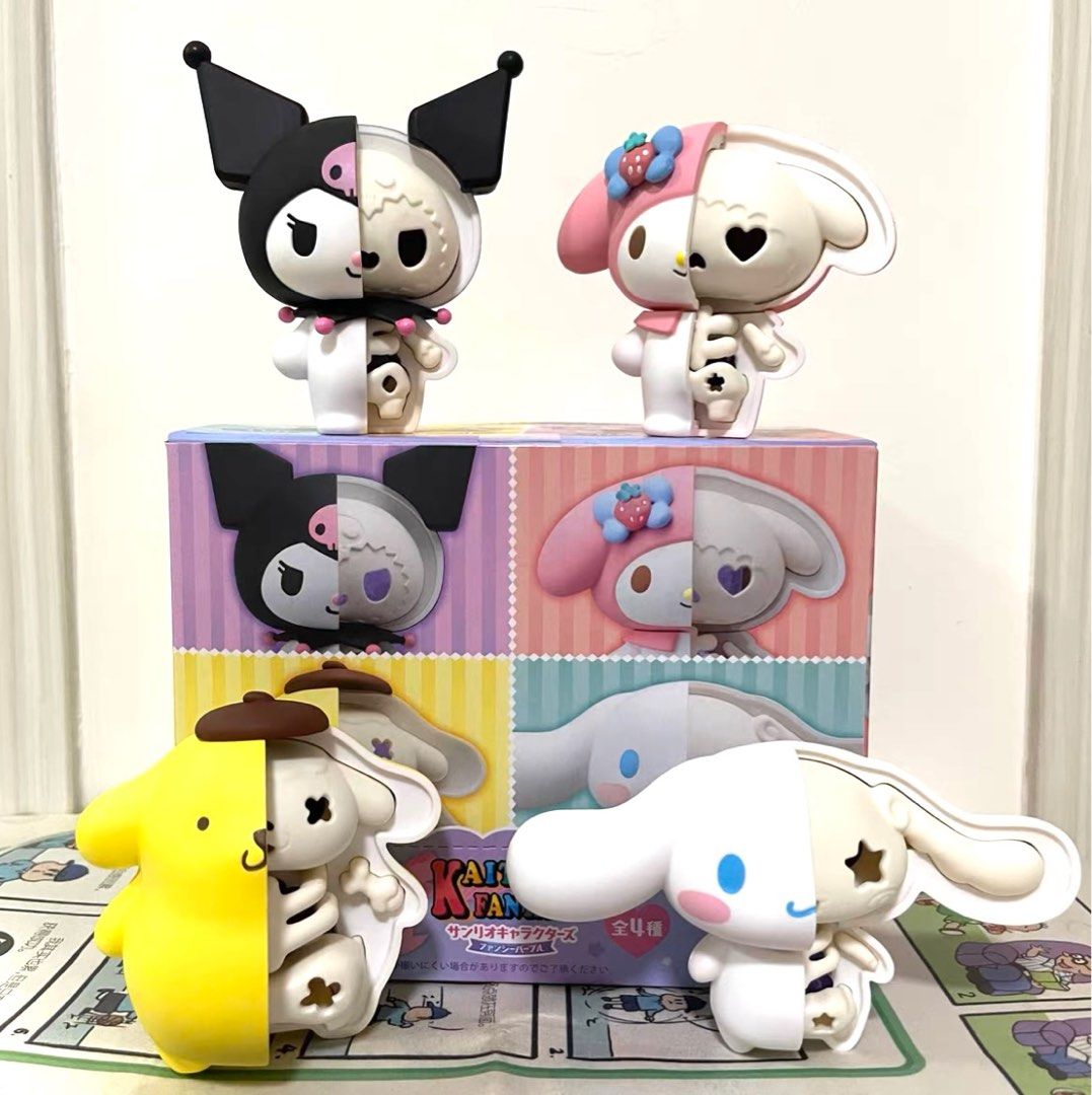 SANRIO DISSECTED BODY KUROMI POMPOMPURIN CINAMONROLL MY MELODY / japan ...