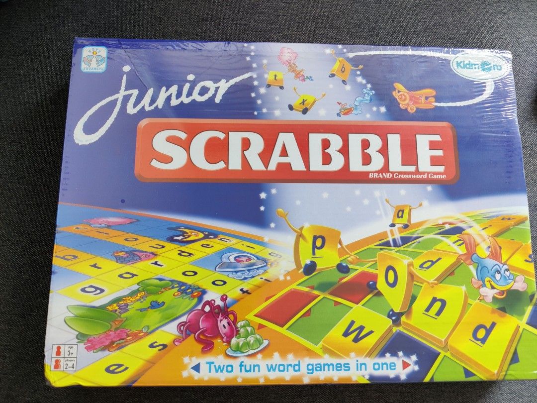 Scrabble Junior, Hobbies & Toys, Toys & Games on Carousell