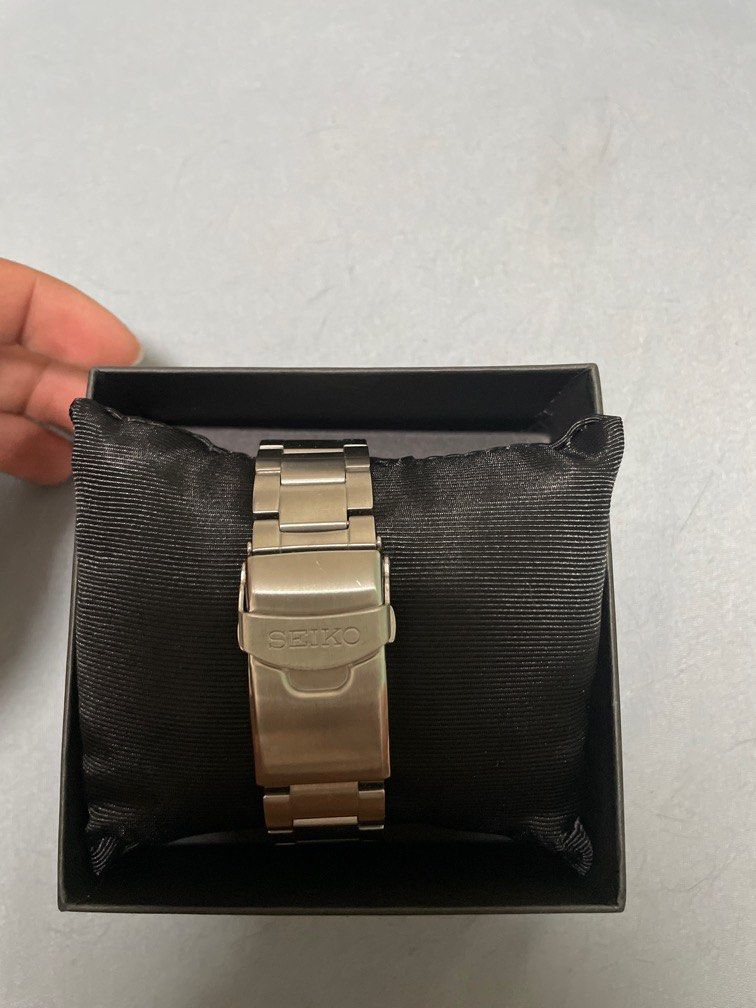 Seiko Rolex Submariner Batman Customised, Men's Fashion, Watches ...