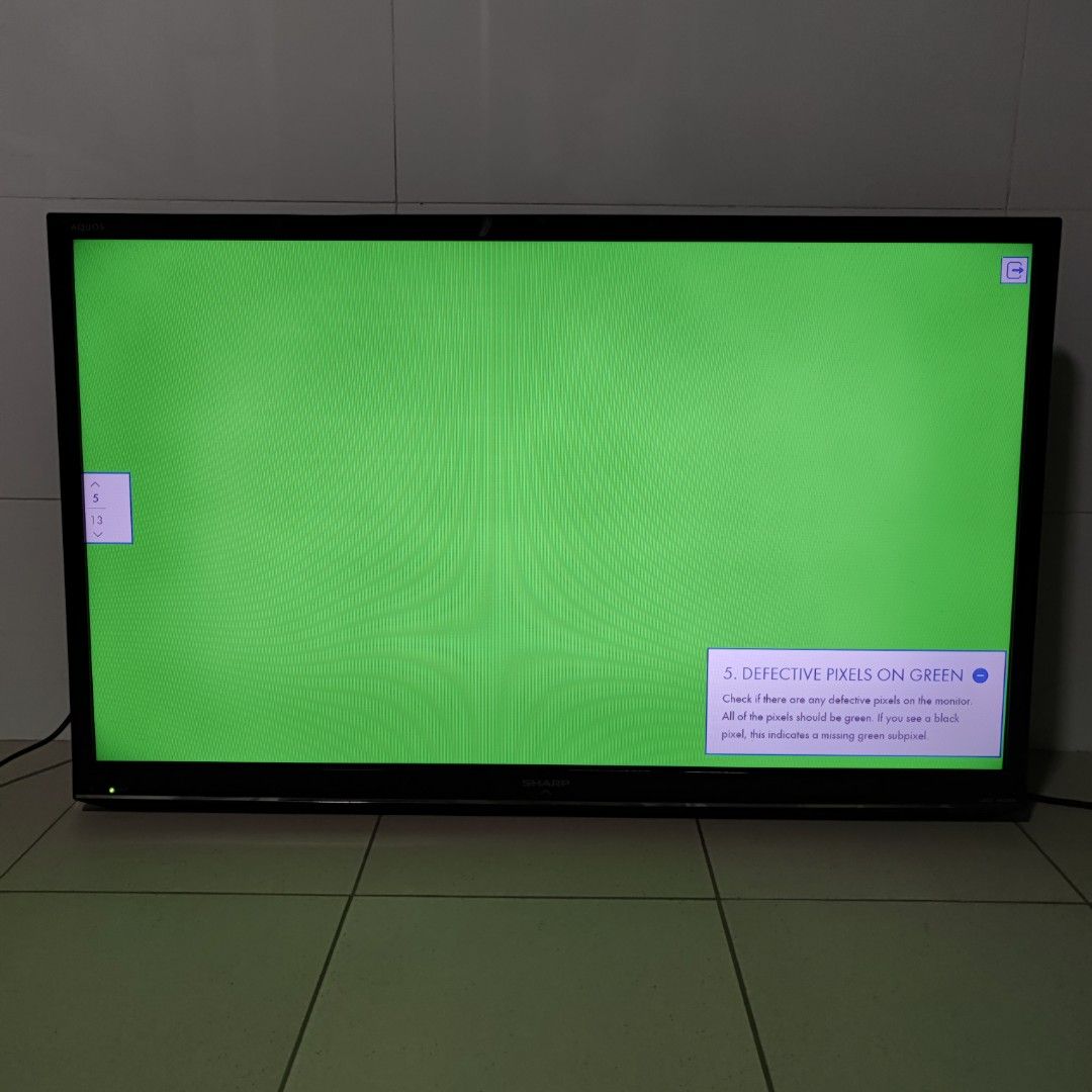 Sharp Aquos 39" LED TV, TV & Home Appliances, TV & Entertainment, TV on ...