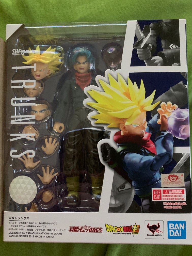 SHF Dragonball Super Trunks P Bandai Exclusive, Hobbies & Toys, Toys ...