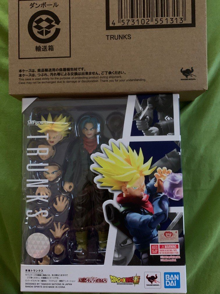 SHF Dragonball Super Trunks P Bandai Exclusive, Hobbies & Toys, Toys ...