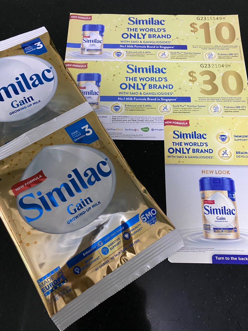 Similac Gain 3, Babies & Kids, Nursing & Feeding, Weaning & Toddler ...