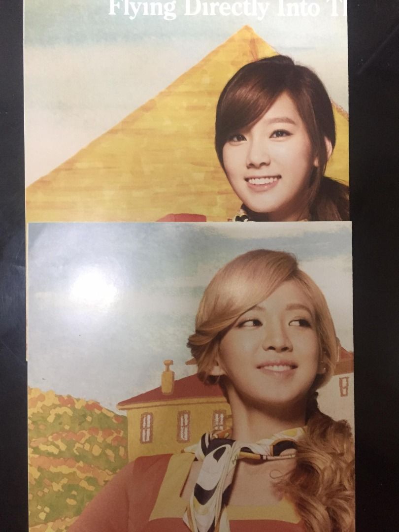 SNSD GIRLS' GENERATION - Taeyeon & Hyoyeon Official Poster (Girls&Peace ...