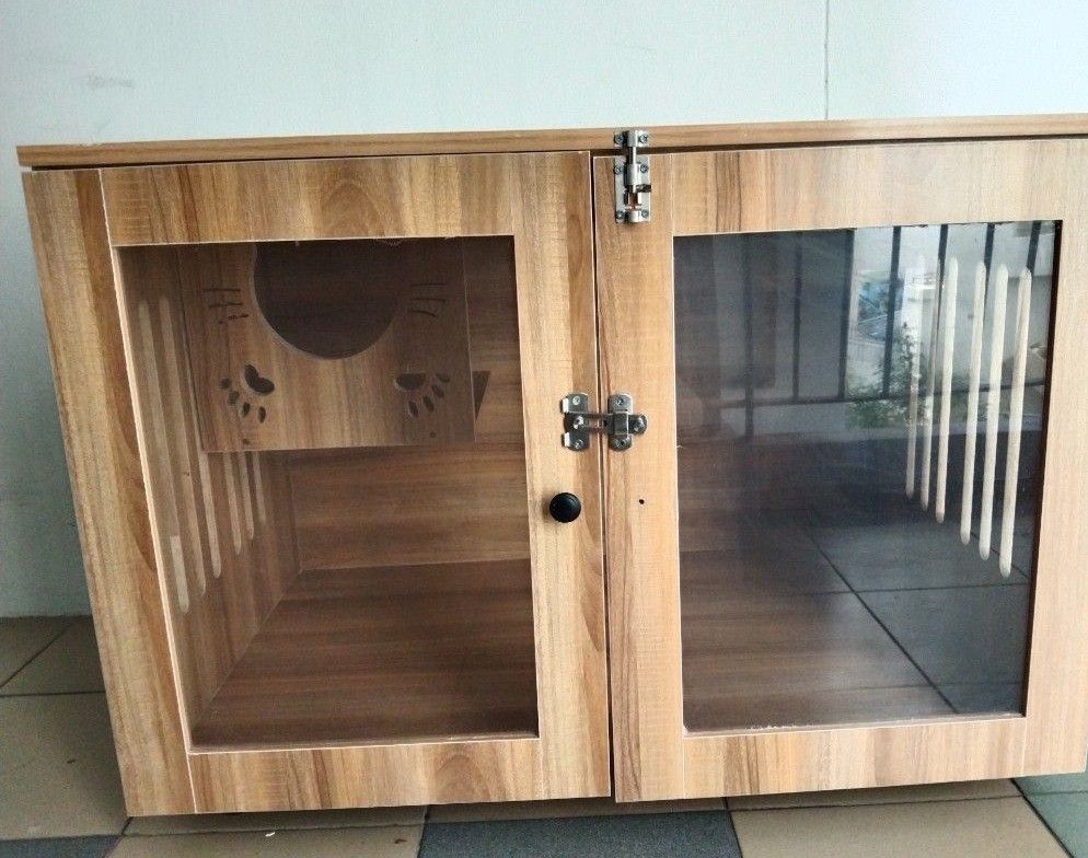 Solid wood Cat Cage, Pet Supplies, Homes & Other Pet Accessories on ...