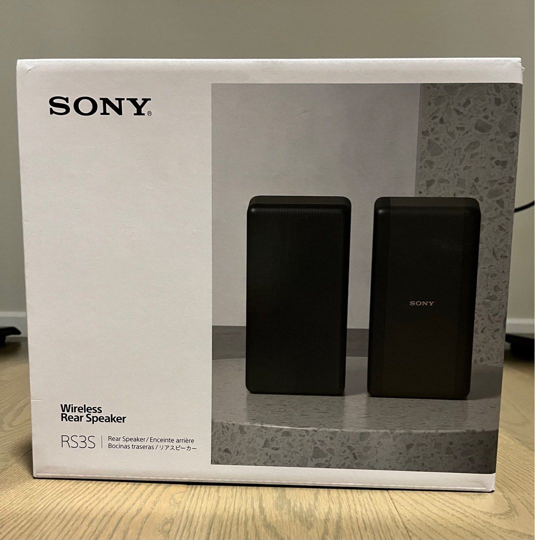 Sony SA-RS3S Wireless Rear Speakers, Audio, Soundbars, Speakers ...