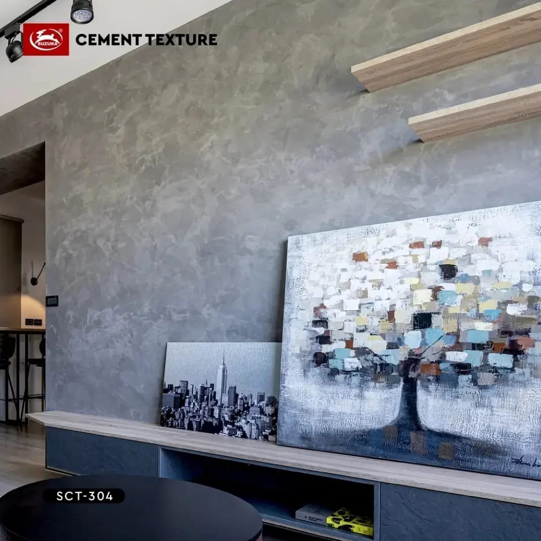 Suzuka strato paint / cement effect paint / cement design paint ...