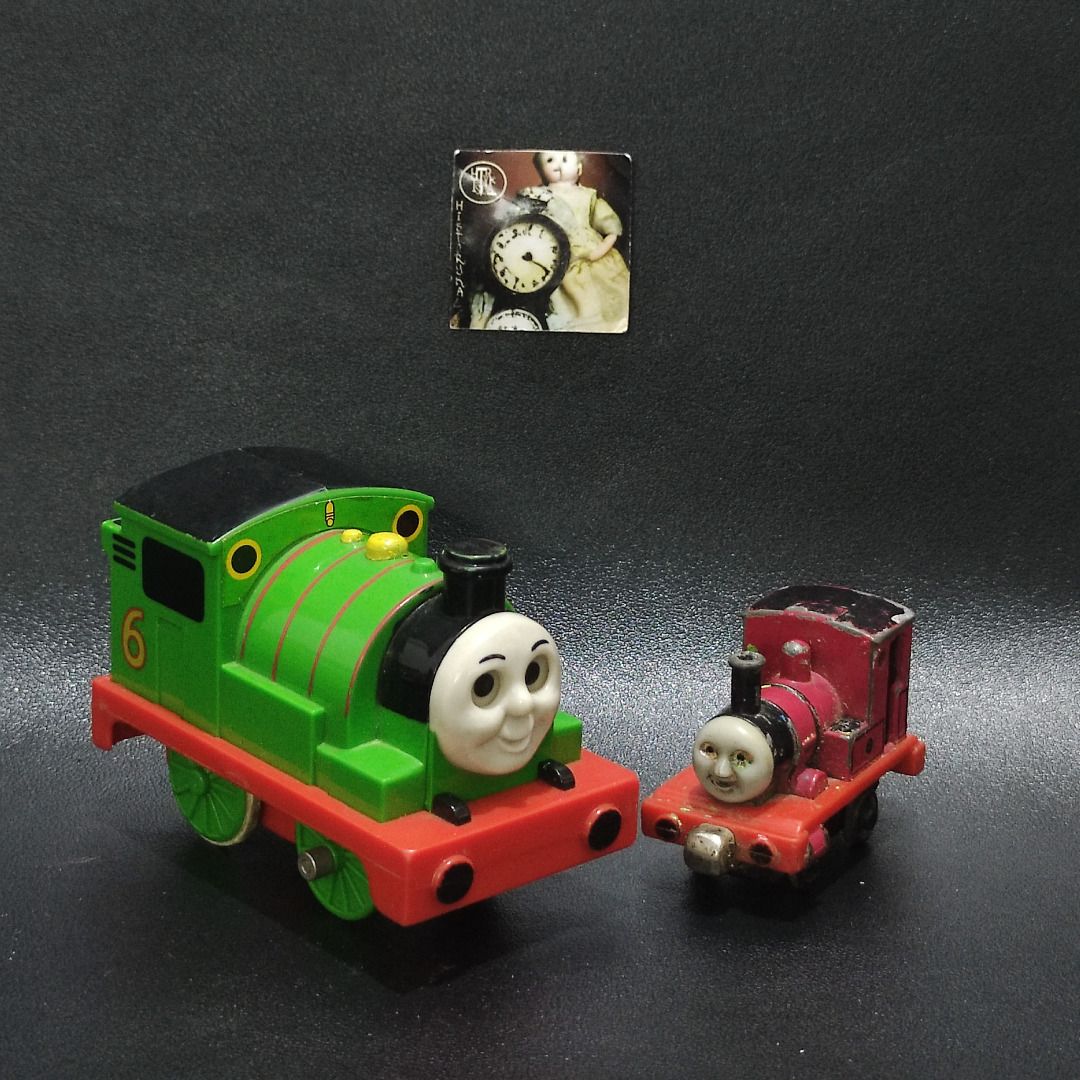 Takara Tomy Thomas & Friends Pullback And Go Train Percy, Toys ...