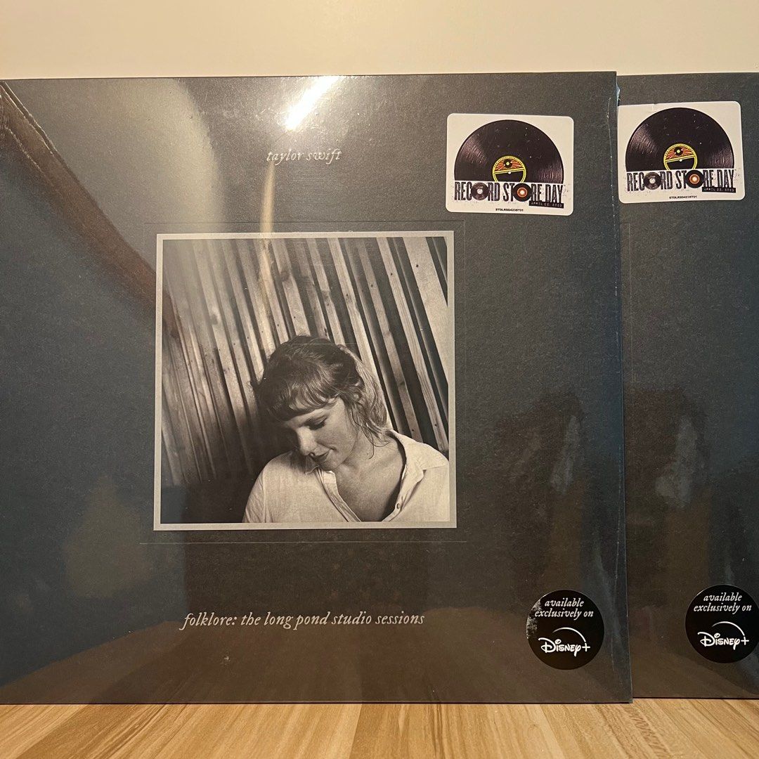 Taylor Swift folklore RSD2023 grey vinyl, 興趣及遊戲, 音樂、樂器 & 配件, 音樂與媒體 ...