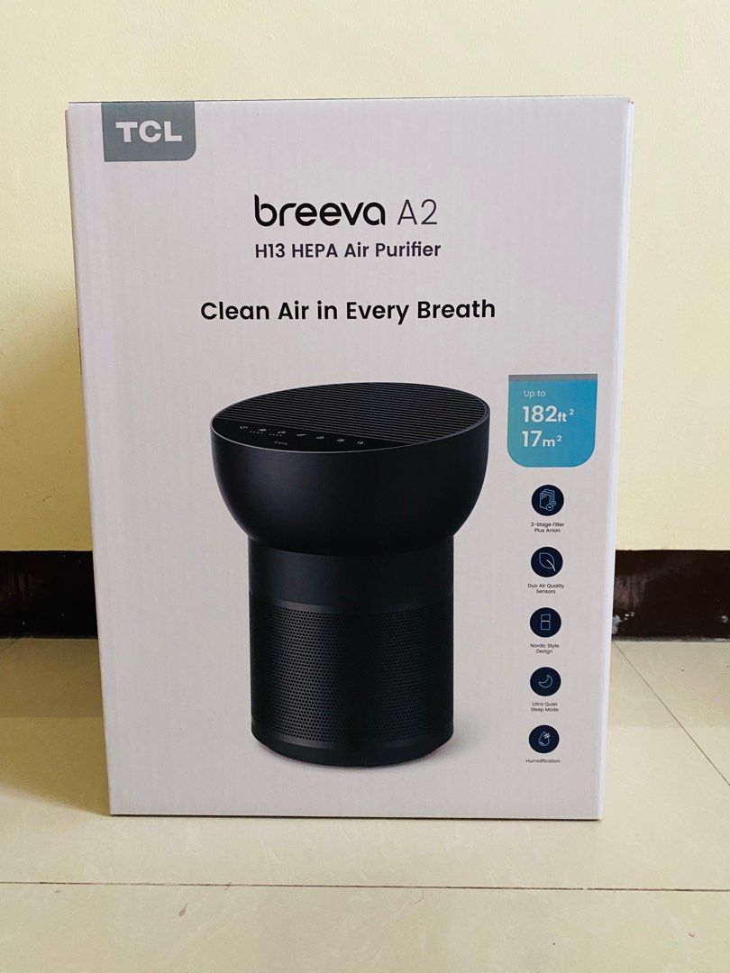 TCL BREEVA A2 Air Purifier, TV & Home Appliances, Air Purifiers ...