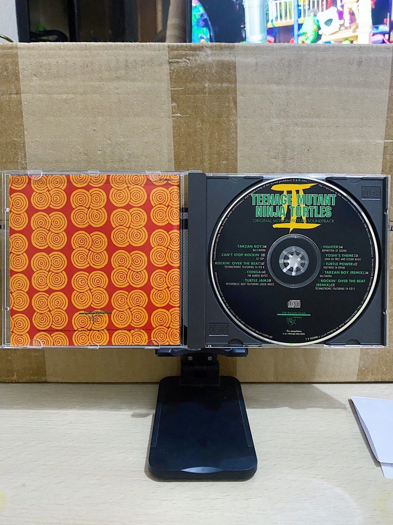 Teenage Mutant Ninja Turtles 3 - TMNT Movie - OST CD (1993), Hobbies ...