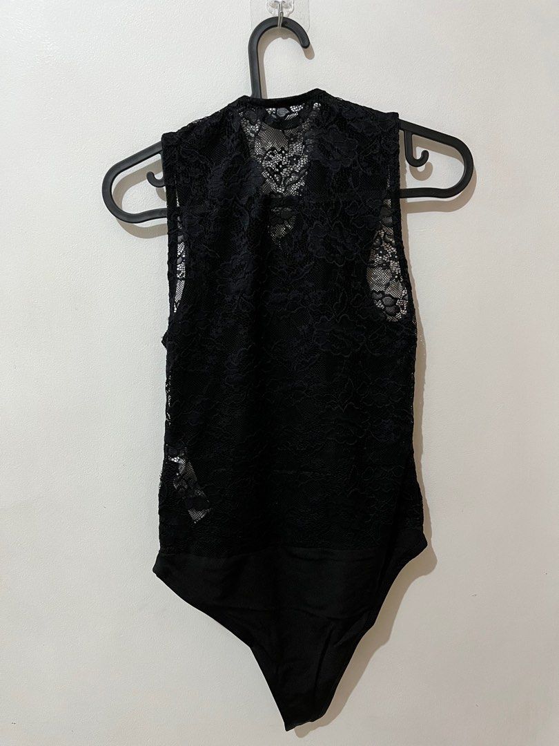 Terranova Laced Black Undergarment, Women's Fashion, Undergarments ...