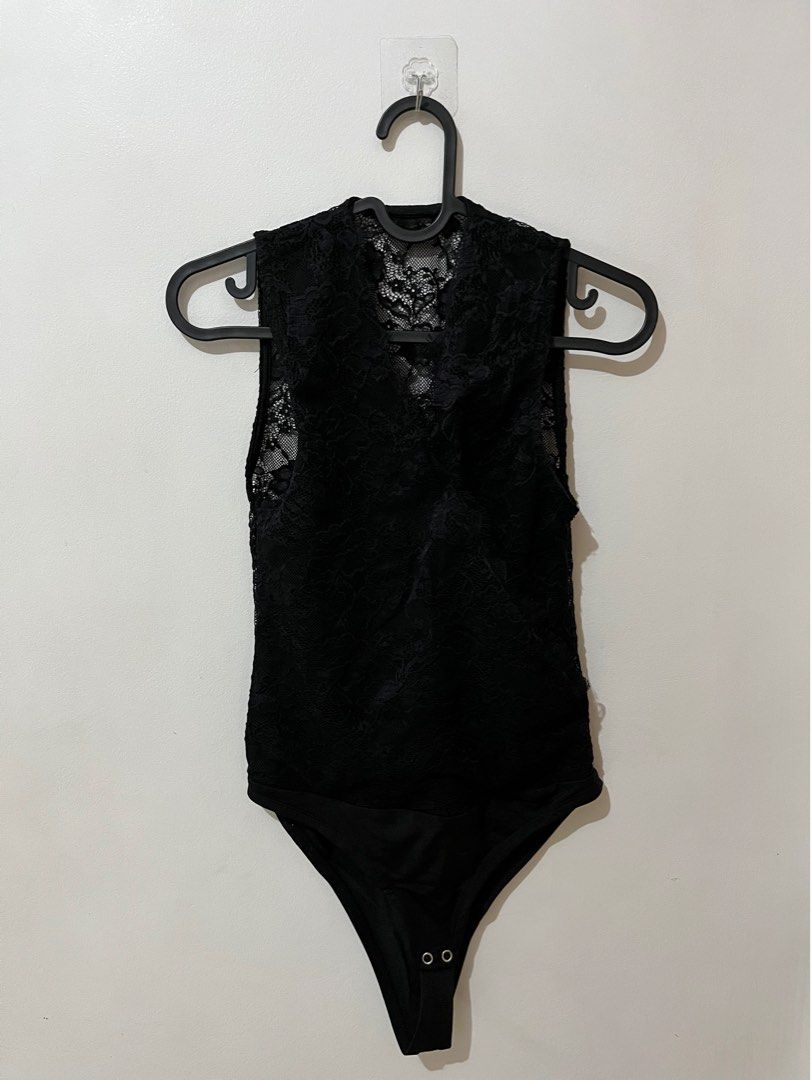 Terranova Laced Black Undergarment, Women's Fashion, Undergarments ...