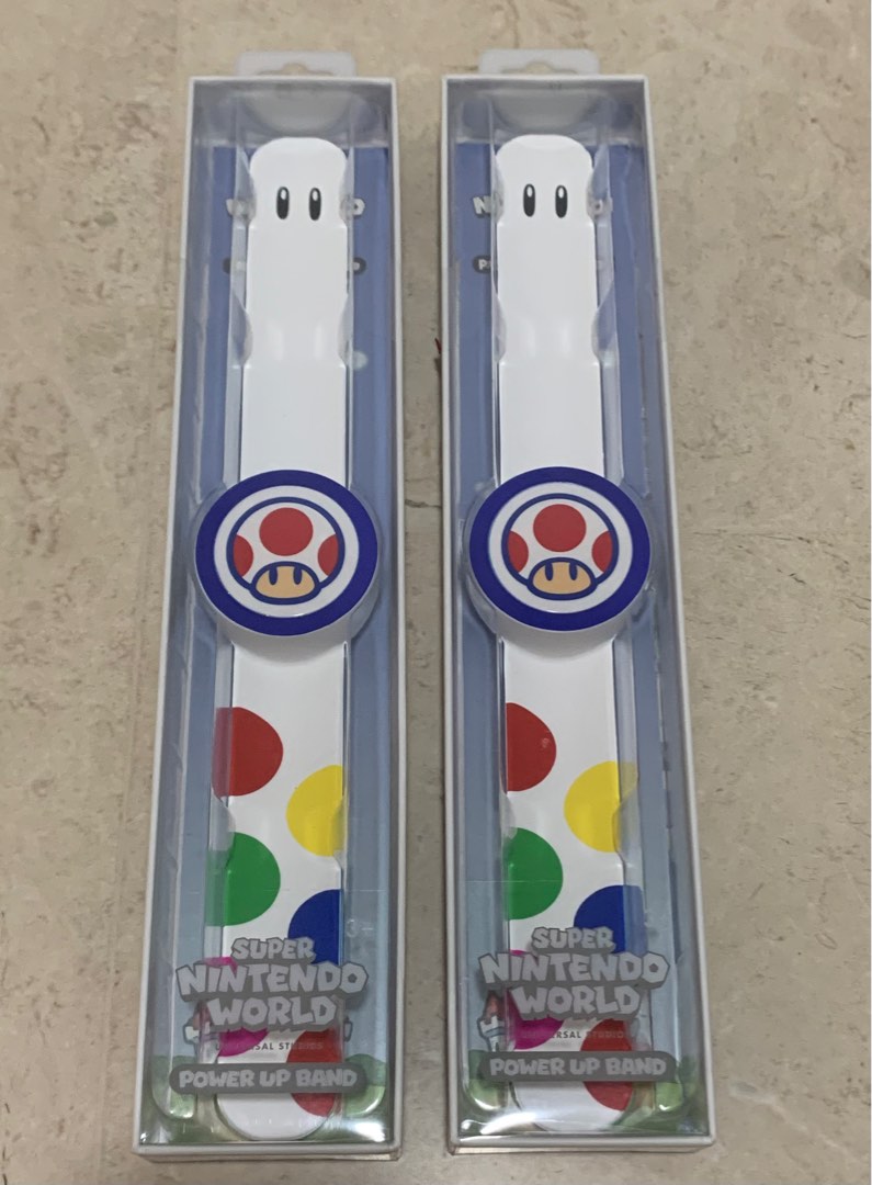 Toad Power Bands - Super Nintendo World, Hobbies & Toys, Toys & Games ...