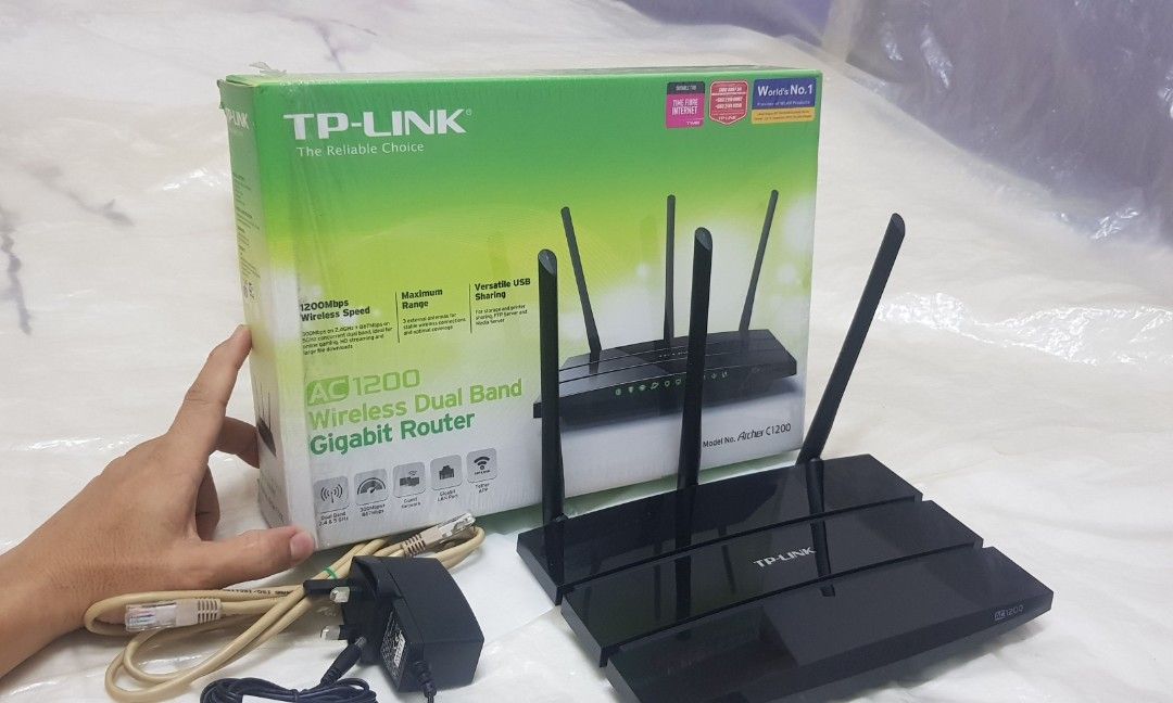 TP-Link Archer C1200 Wireless Dual Band Gigabit Router, Computers ...