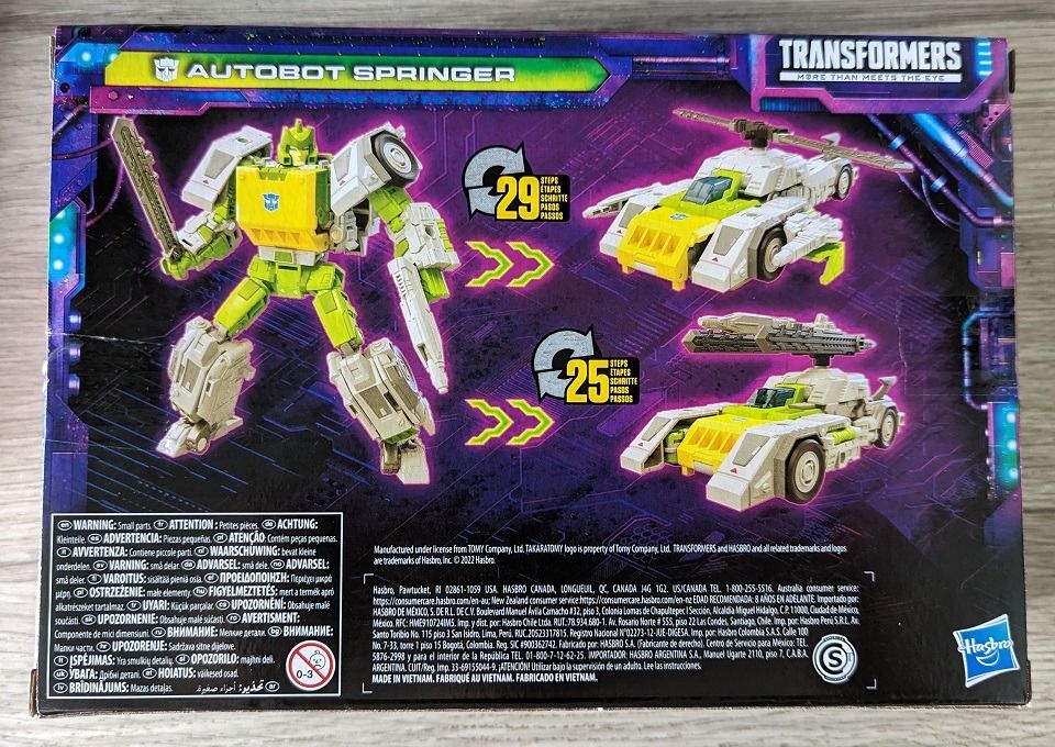 Transformers Legacy Autobot Springer (Wreck n Rule), Hobbies & Toys ...