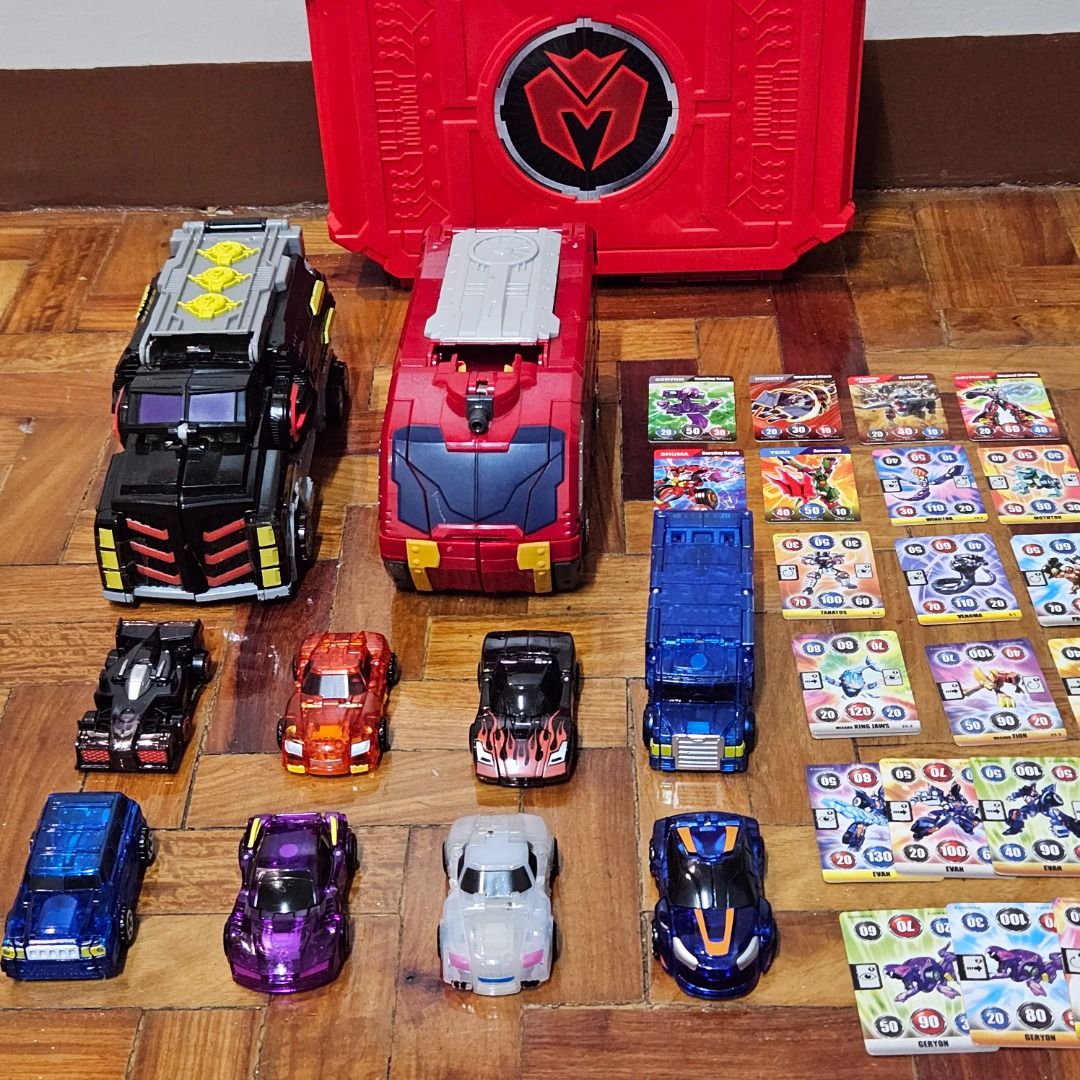 Turning Mecard SET(x2 Mega/x1 Mid/x7 Regular) + 24 Cards + 1 Case (Rare ...
