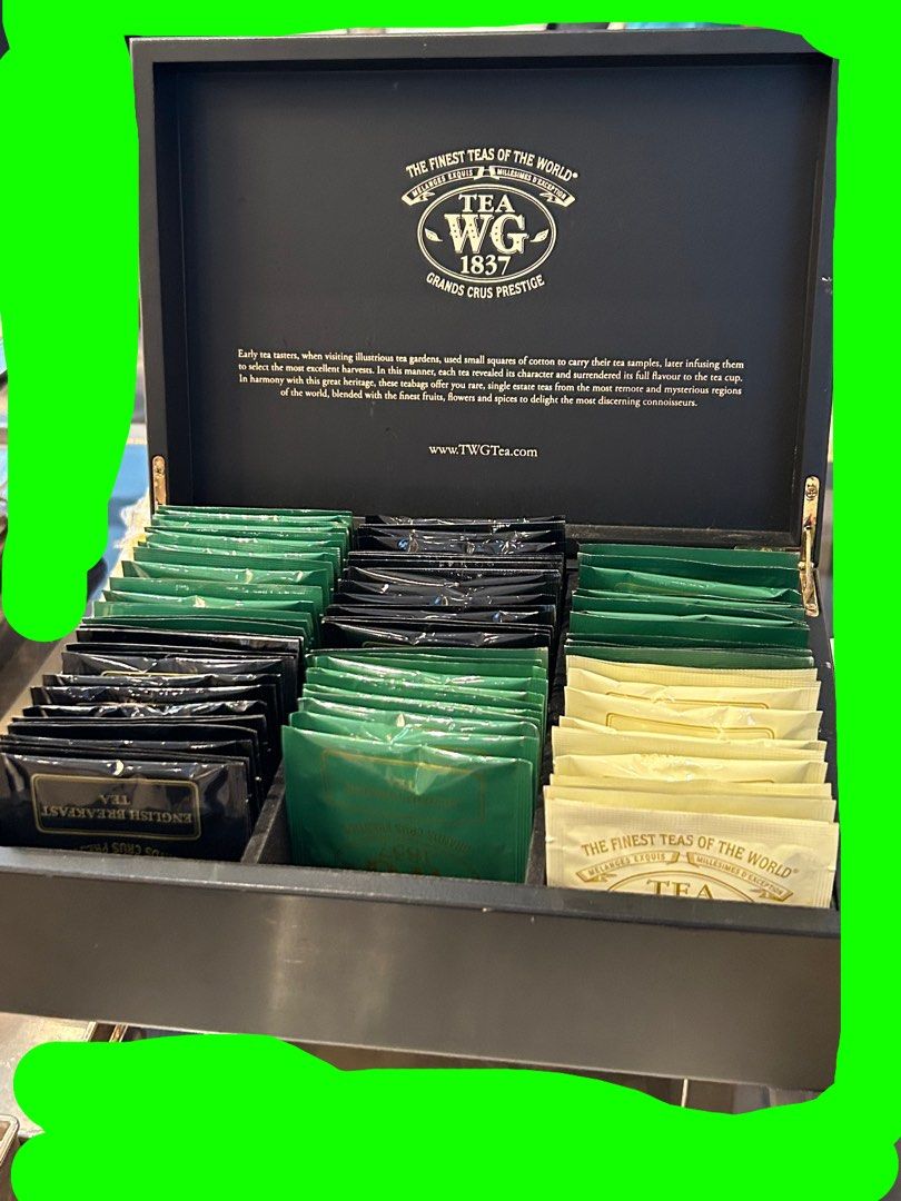 TWG tea bag, 嘢食 & 嘢飲, 飲料 - Carousell
