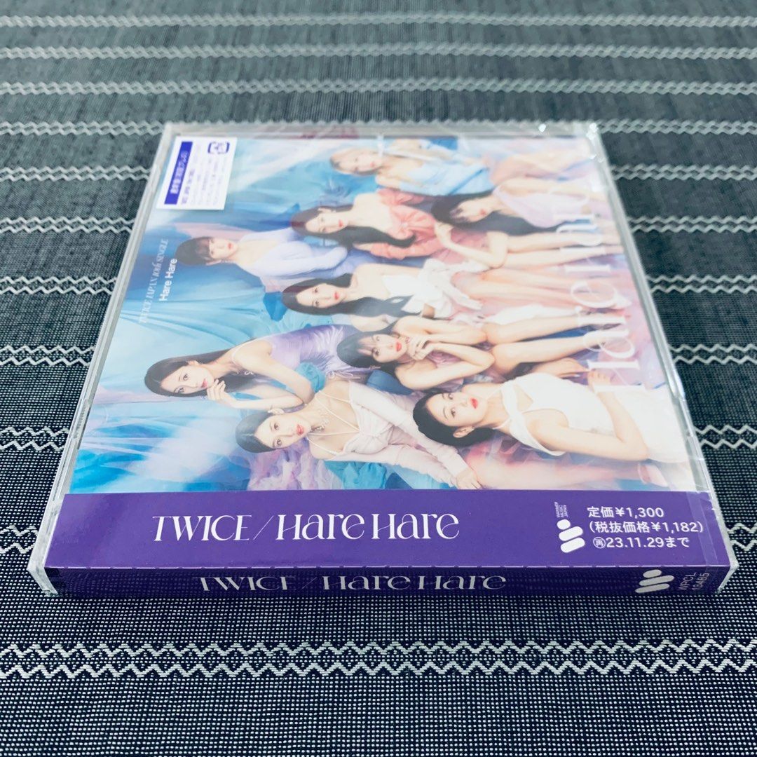 Twice - Hare Hare [Regular Edition] CD, Hobbies & Toys, Music & Media, CDs & DVDs on Carousell