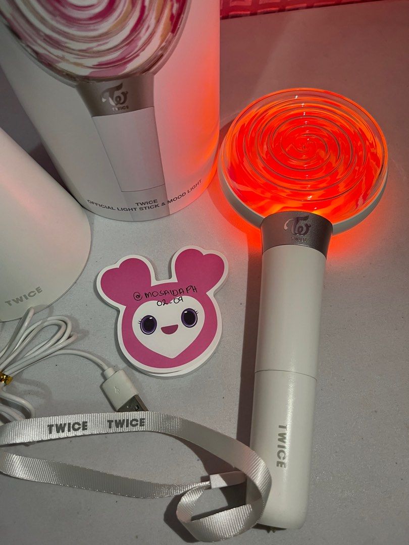 Twice Official Candy Bong V1, Hobbies & Toys, Memorabilia ...