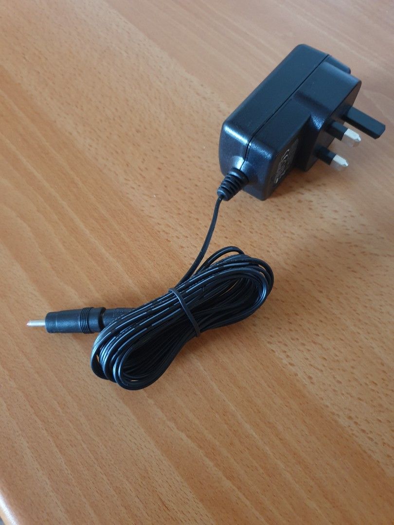 UK AC to DC 12V Switching Mode Power Adaptor with DC Plug 5.5mm x 2.1mm ...