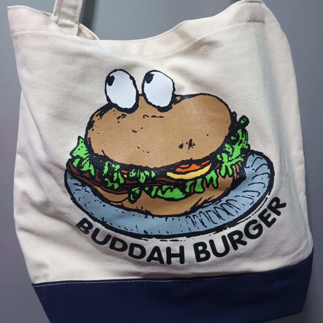 Undercover Jun Takahashi Buddah Burger Tote Bag 2020 HUMAN MADE WTAPS ...