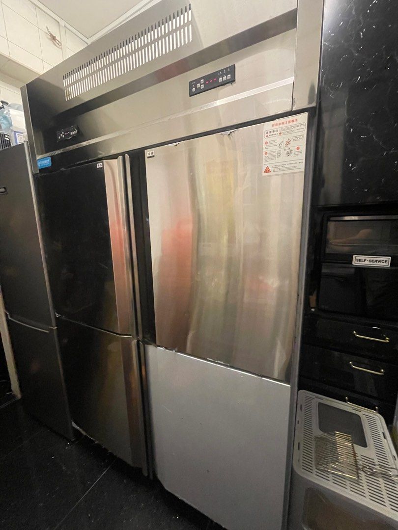 Upright freezer and chiller, TV & Home Appliances, Kitchen Appliances ...