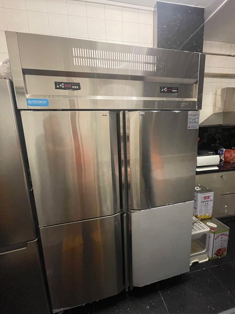 Upright freezer and chiller, TV & Home Appliances, Kitchen Appliances ...