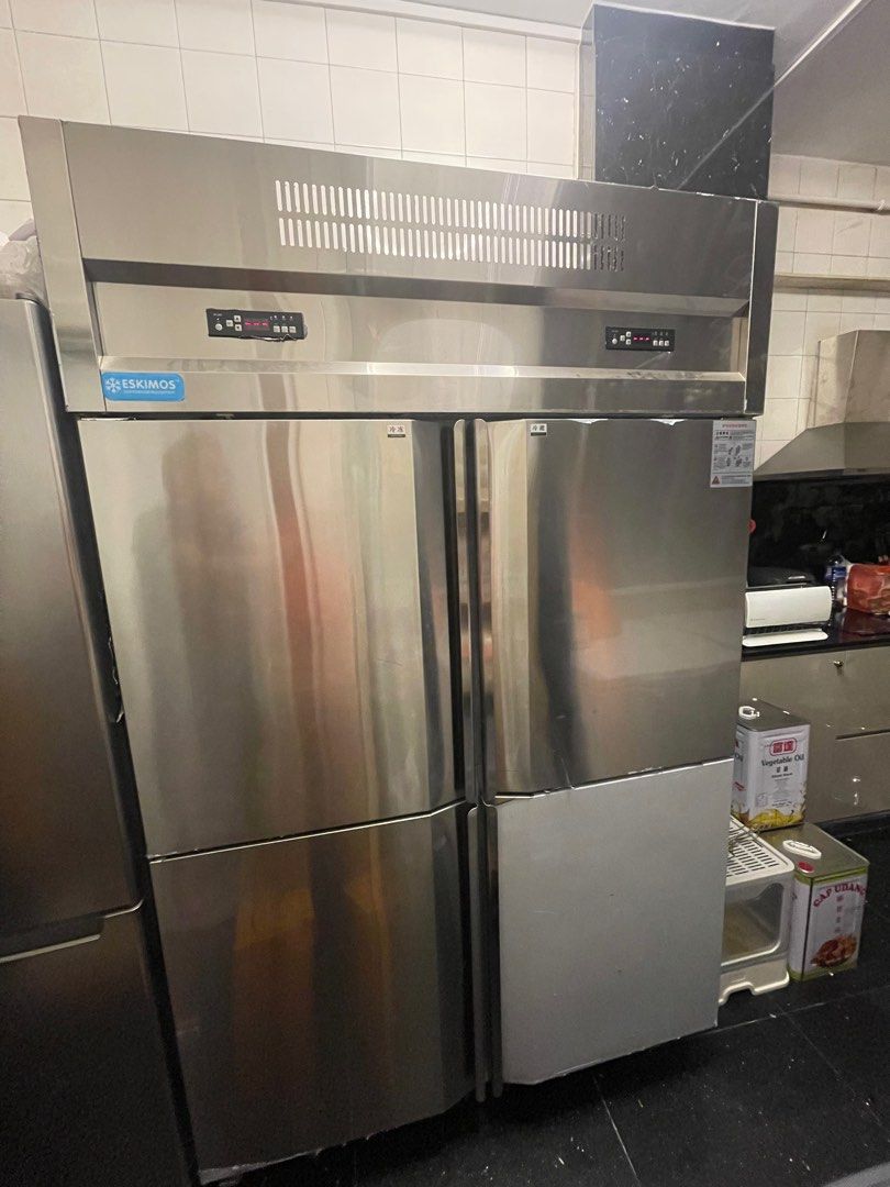 Upright freezer and chiller, TV & Home Appliances, Kitchen Appliances ...
