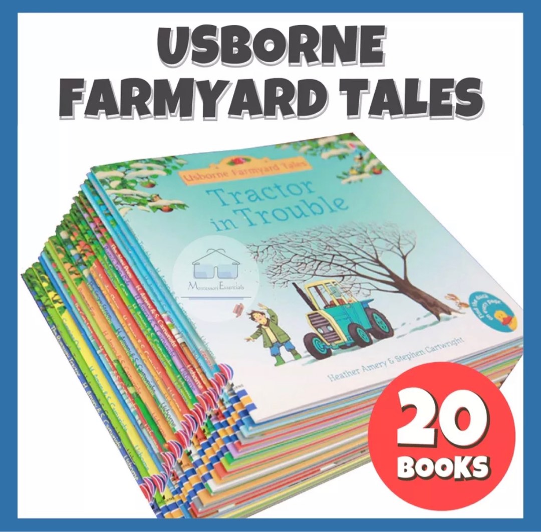 Usborne Farmyard Tales and First Experience Collection Books (Children ...