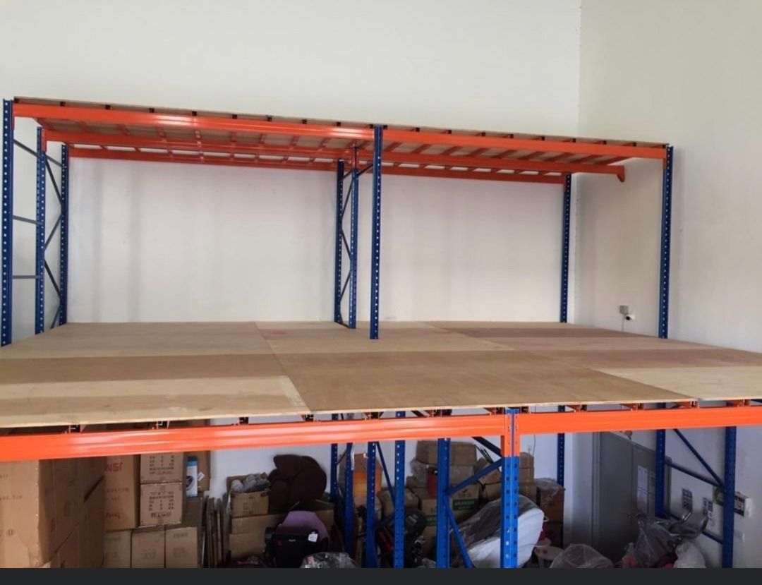 Used Racking Mezzanine / Mezzanine Floor / Industrial Platform, Furniture & Home Living ...