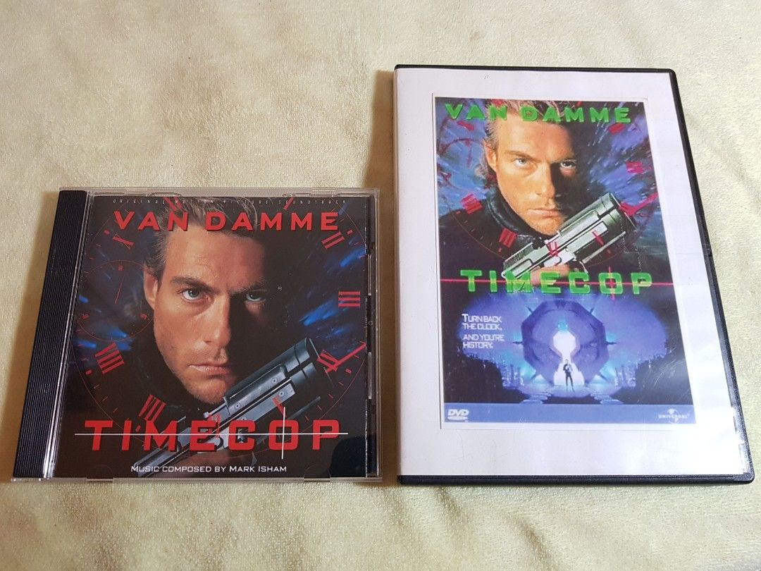 Van Damme Is My Name TIMECOP 1994 Rare Japan Press Soundtrack CD And ...