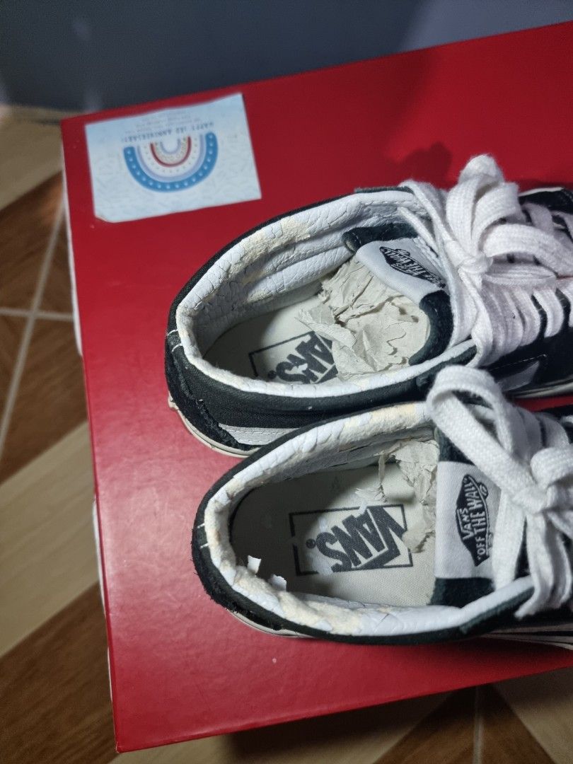 Vans sk8 hi mid cut on Carousell