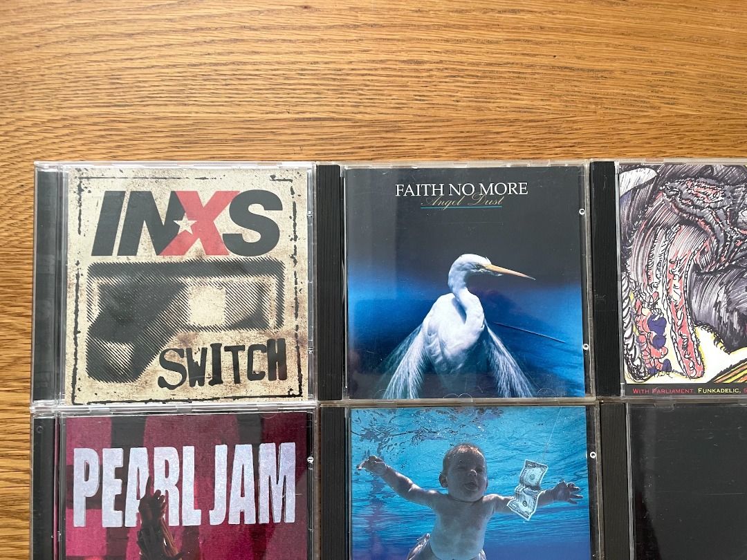 Various CD Linkin Park, Pearl Jam, Nirvana, Metallica, Prodigy, Rage ...