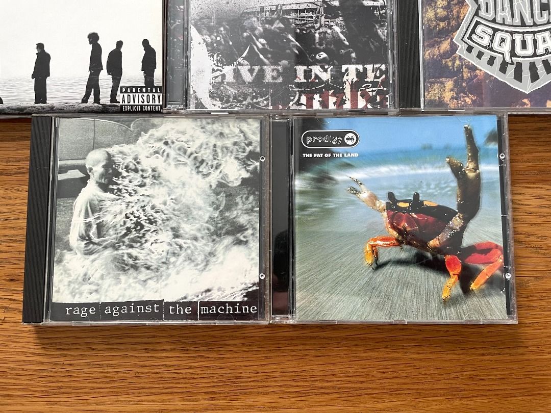 Various CD Linkin Park, Pearl Jam, Nirvana, Metallica, Prodigy, Rage ...