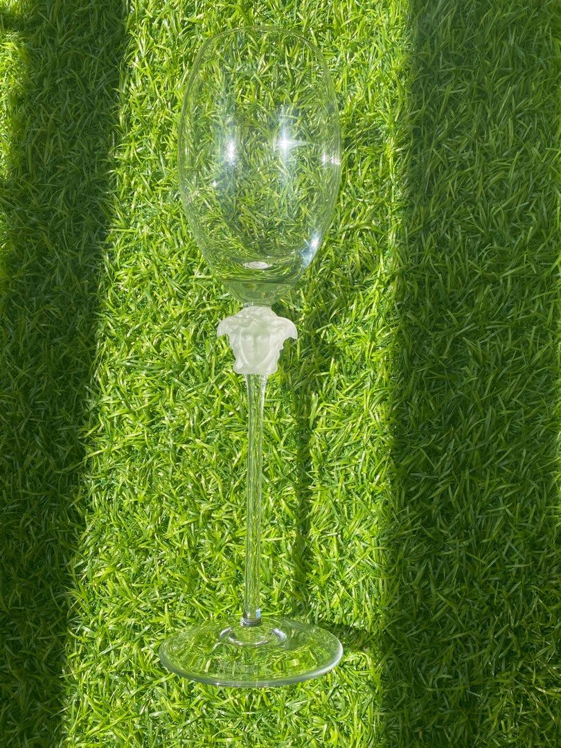 Versace Glass / Water Goblet, Luxury, Accessories on Carousell