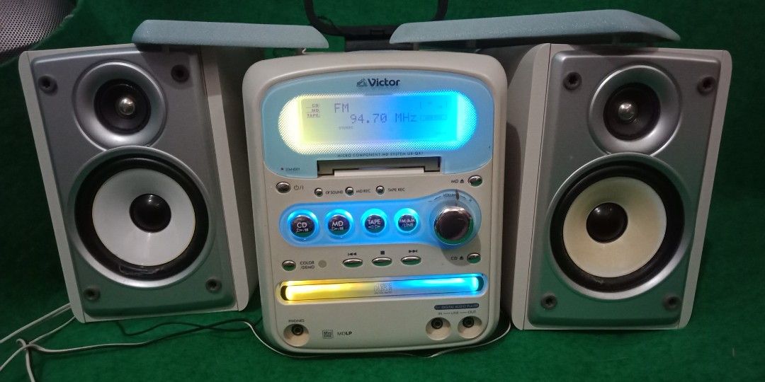 Victor UX-QX1 micro Component MD System on Carousell