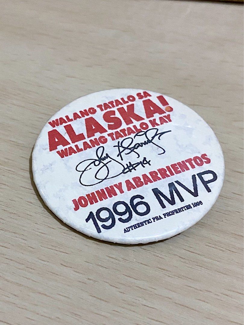 (Vintage) 1996 Alaska Milkmen - Johnny Abarrientos #14 MVP - PBA ...