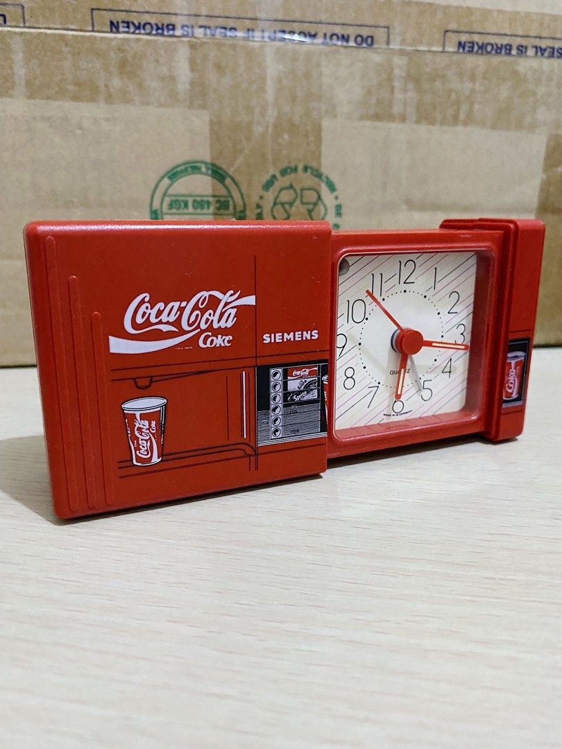 (Vintage) Coca Cola - Siemens - Coke Alarm Clock on Carousell